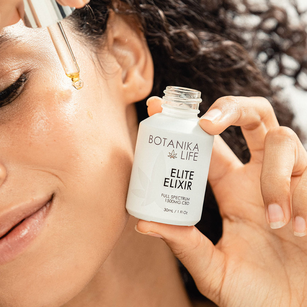 Buy Elite Elixir, Full Spectrum CBD Oil for Fine Lines & Wrinkles